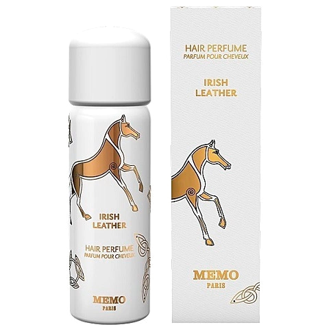Memo Irish Leather дымка для волос унисекс 80 мл - Мемо Айриш Лезер парфюм для волос
