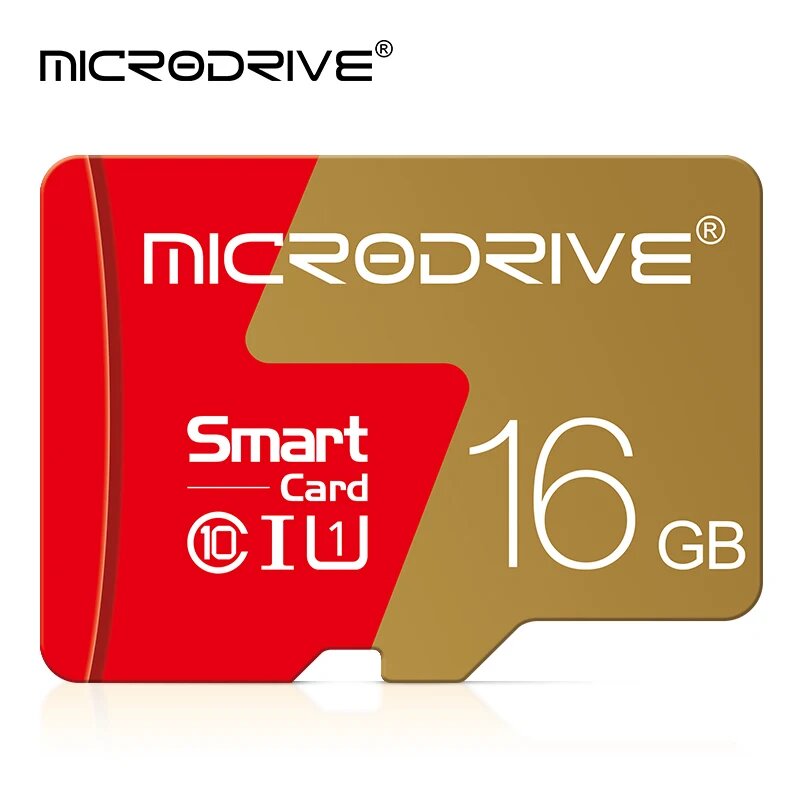 MicroDrive карта памяти microSD Class 10 4-256 ГБ 16 GB
