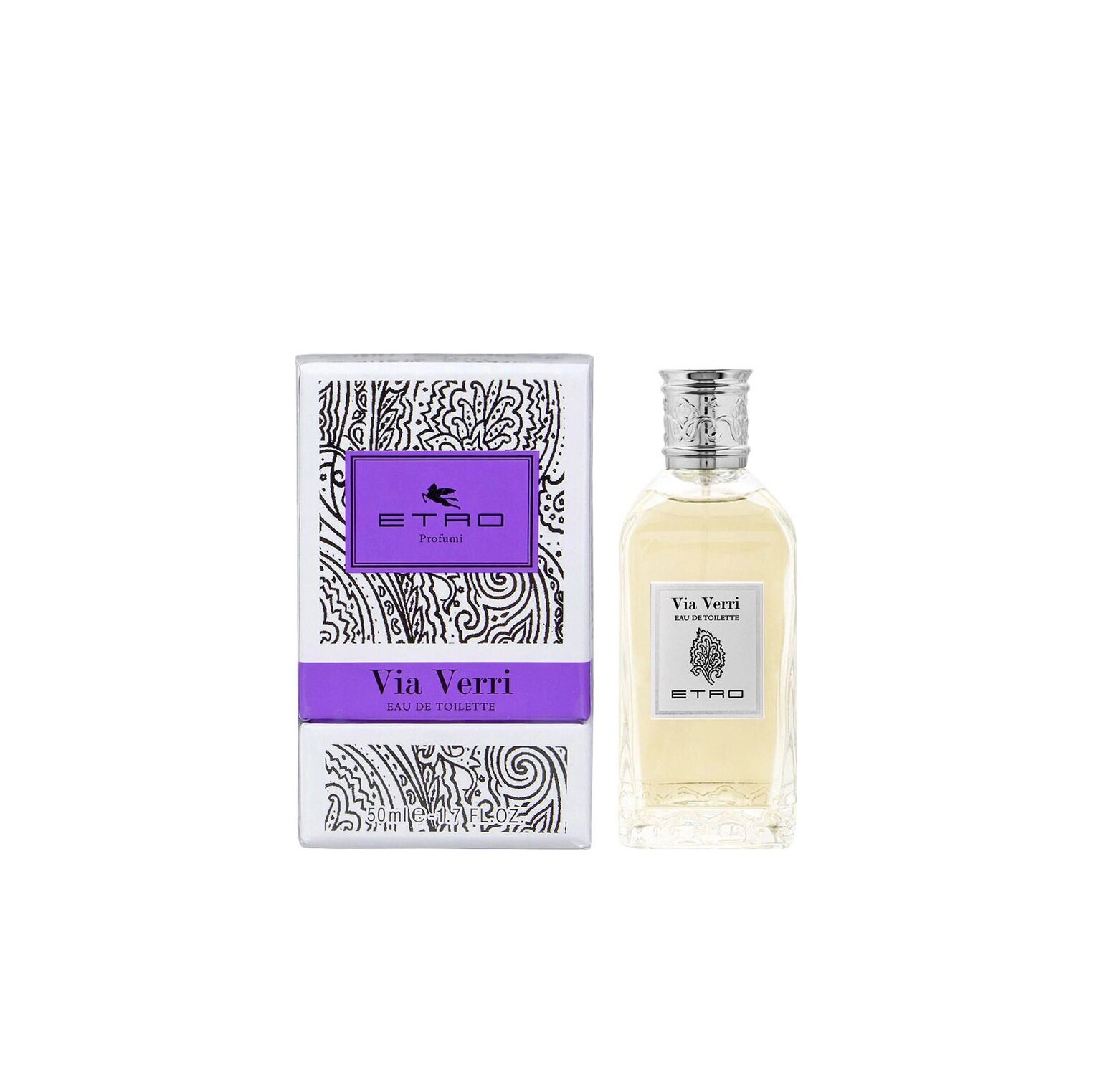 ETRO Via Verri 50 мл туалетная вода унисекс, древесные, фужерные
