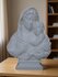 Статуэтка "Мадонна с младенцем", 3D, элегантная, классический образ, для интерье...