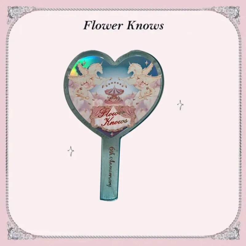 Flower Knows Зеркало косметическое, 8.5 см