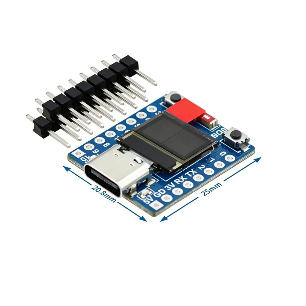 Модуль ESP32-C3 с Wi-Fi и Bluetooth Blue