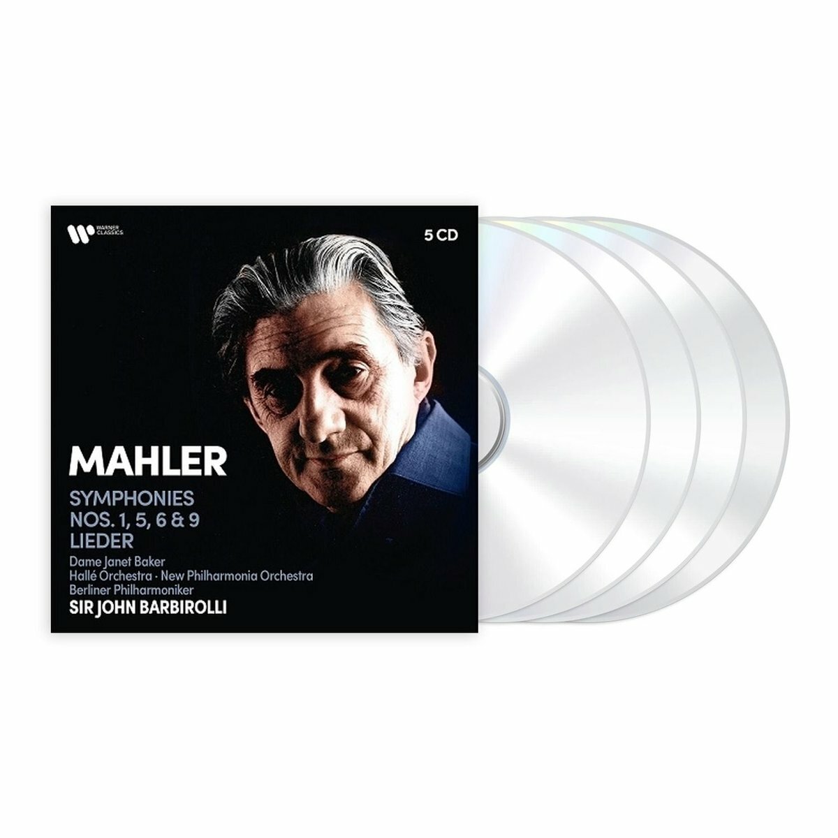 Музыка CD John Barbirolli - Symphonies 1, 5, 6 & 9 / Lieder (CD, Box Set, Compilation, 2021)