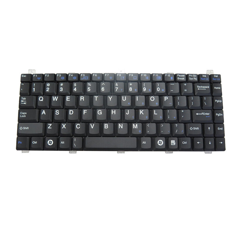 Клавиатура для ноутбука для Getac HMB4206MTE01 US 531012560002 R01, США, черная, без подсветки, новая.
