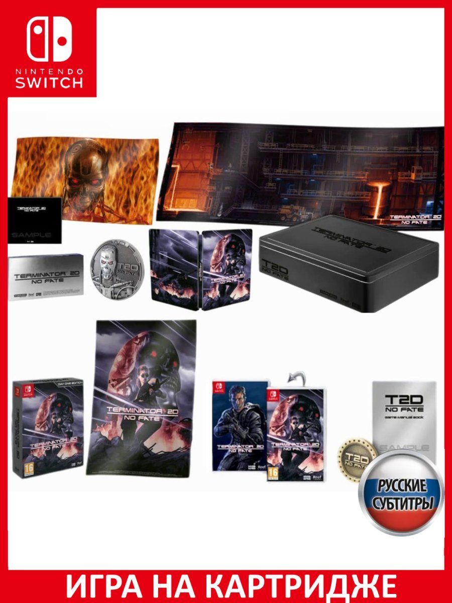 Игра Terminator 2D No Fate Online Exclusive Edition Switch Русская Версия Картридж на Nintendo Switch
