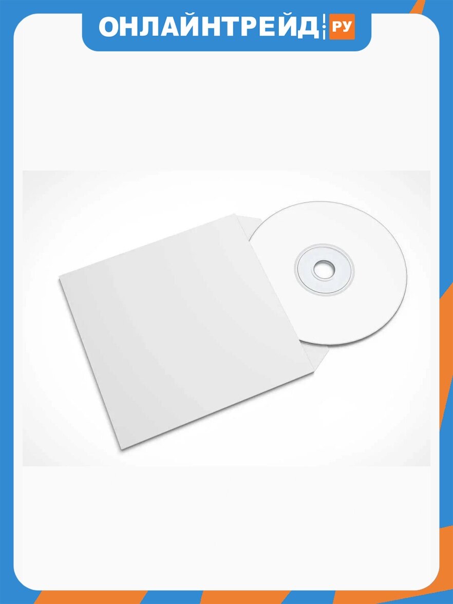 Диск DVD+R D2 Tech DC-3P-1 конверт без окна, Printable, 1 шт.