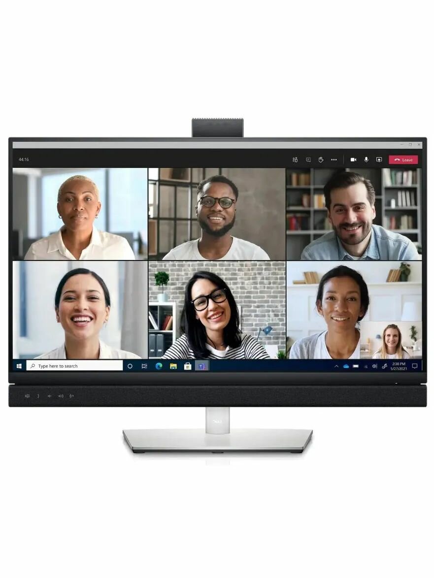 Монитор 27" Dell, C2722DE, IPS, 60Гц, 16:9, Черный/Серебристый