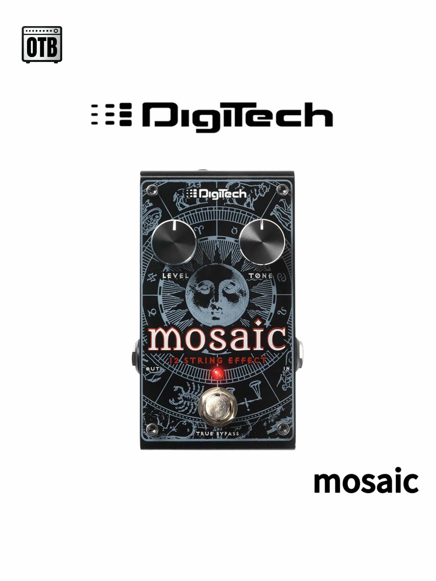 Digitech mosaic Аналоговый эффектный процессор для двенадцатиструнной электрогитары