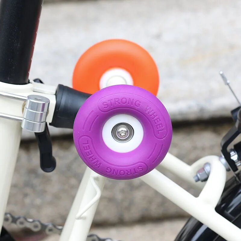 Колеса Easy Wheel для Brompton Серый, Black — фото 1