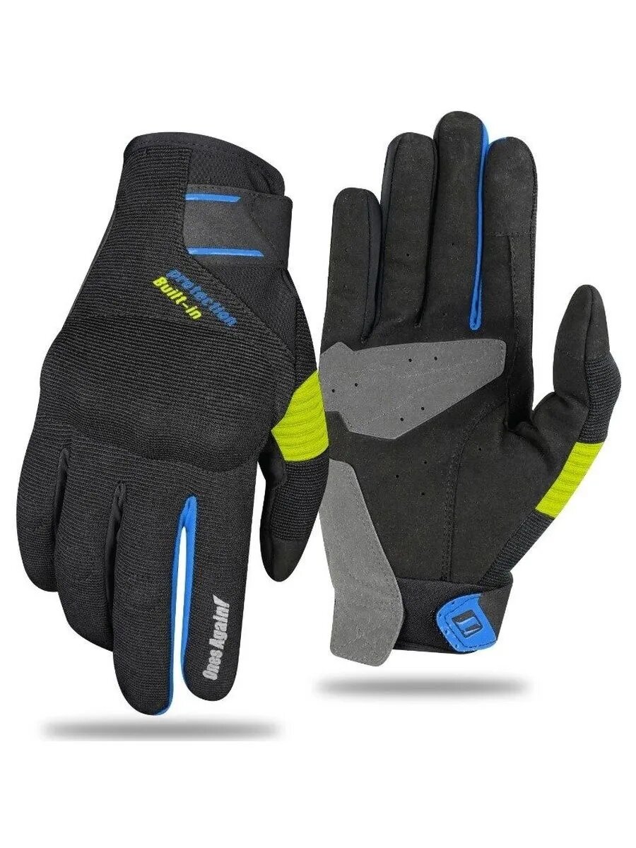 Перчатки Ones Again Gladiator MG-12, black-blue XXL