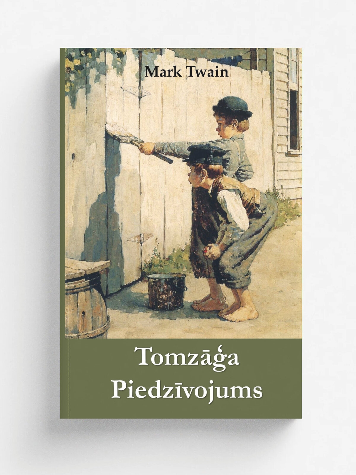 Tomz. a Piedz.vojums. The Adventures of Tom Sawyer, Latvian edition
