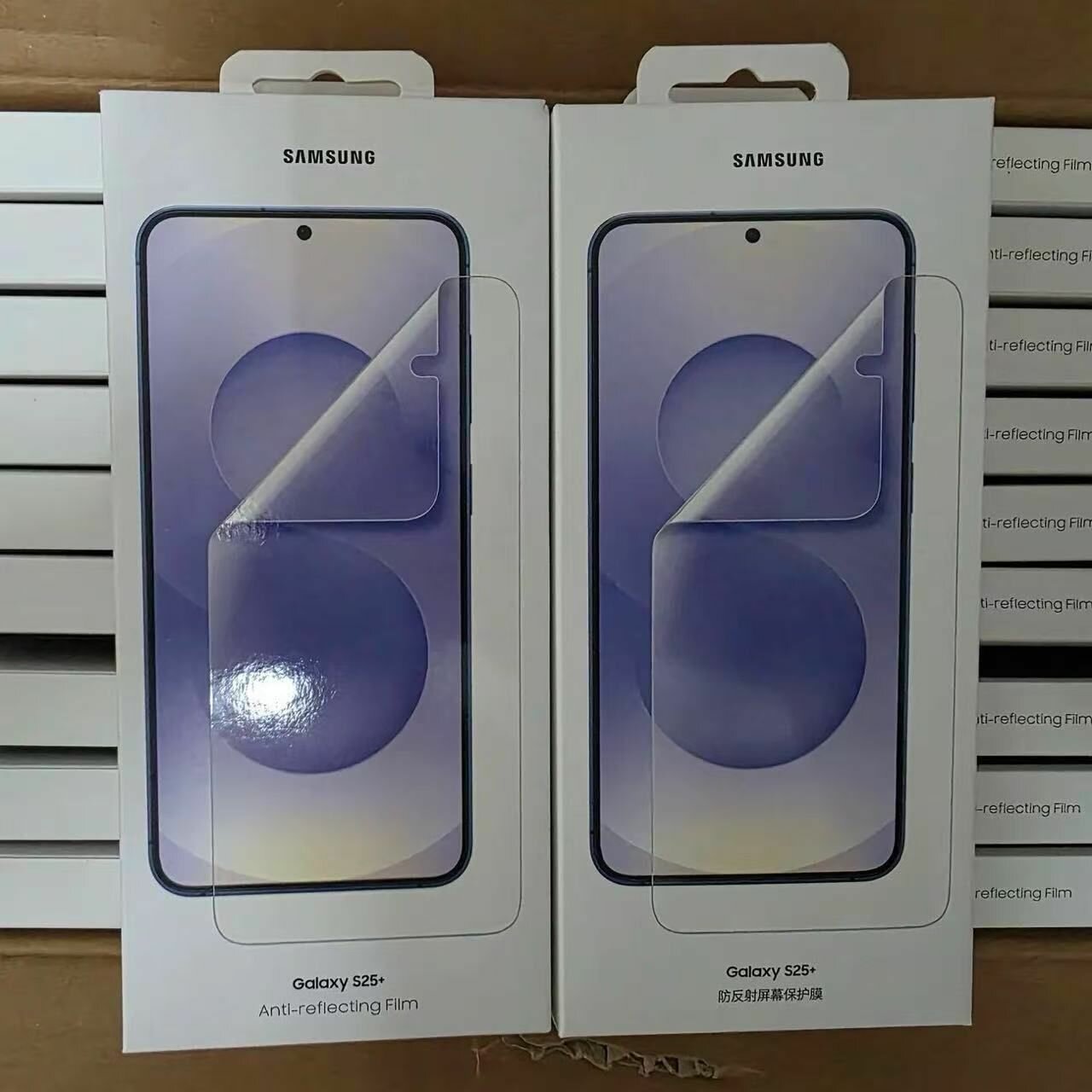 Антибликовая Защитная пленка (2шт) Anti-Reflecting Film, Transparent Galaxy s25+