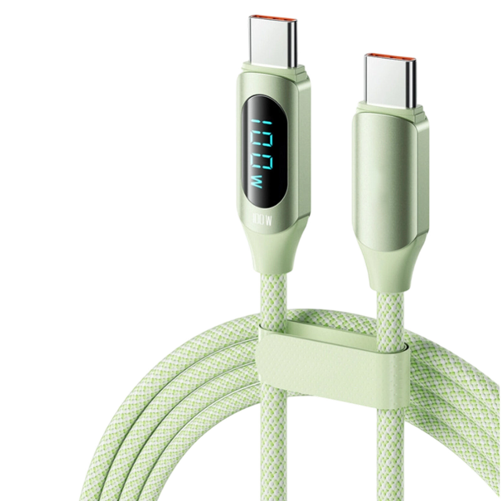 Кабель USB C - USB C с цифровым индикатором мощности,