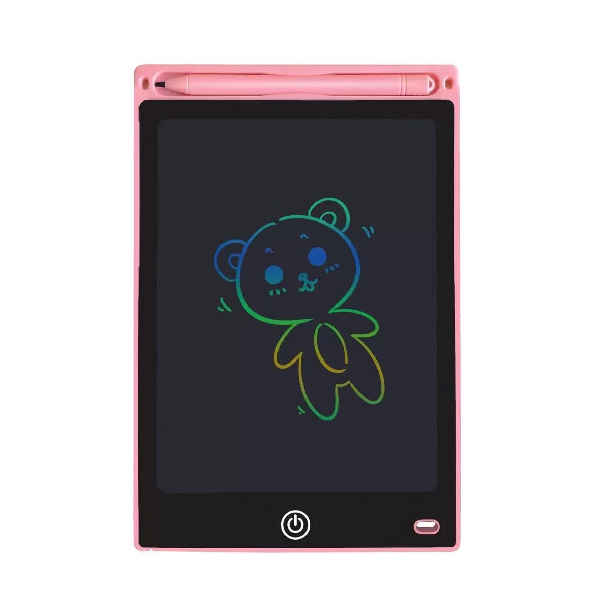 8,2-дюймовая LCD цифровая доска для рисования с цветными следами ручки - Розовый