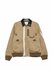 Куртка Sacai Leather-collar panelled jacket, размер 46