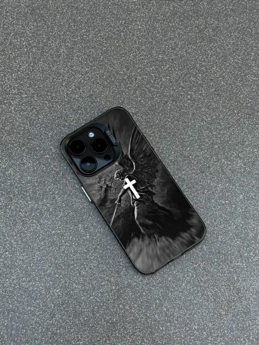 Чехол на iPhone 14 Pro Max крест — фото 1