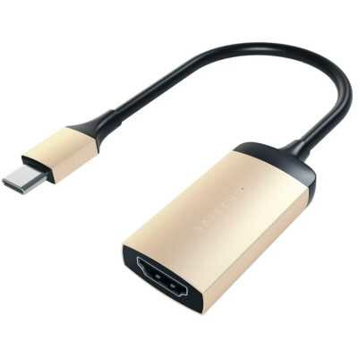 Переходник/адаптер Satechi Aluminum Type-C to HDMI Adapter (ST-TC4KHAG), золотистый