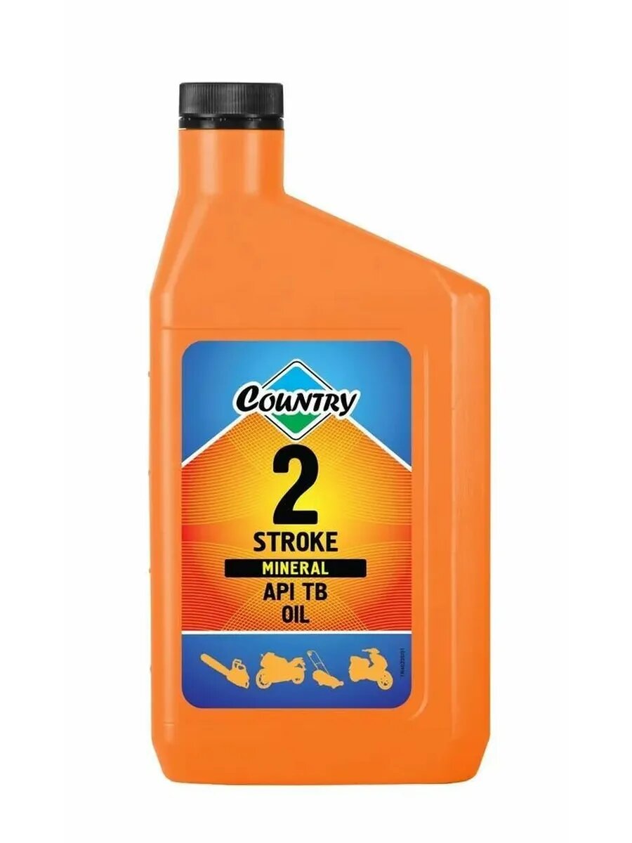 Масло Country , минеральное, для 2-тактных двигателей, 1л
