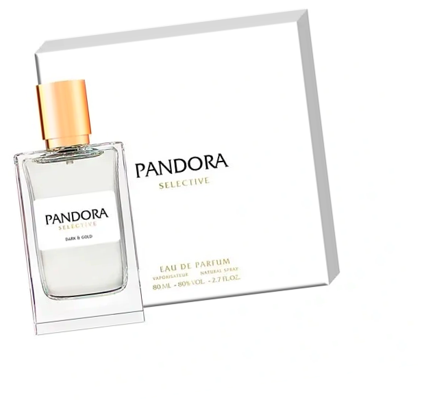 Женский парфюм Pandora Selective Dark and Gold 80 мл / Пандора Селектив Дарк Энд Голд