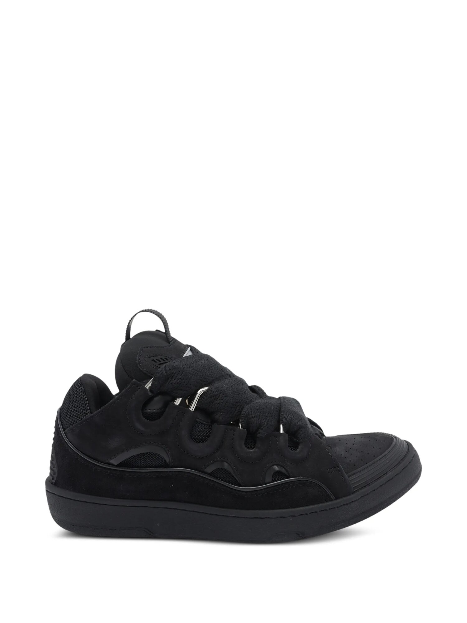Кроссовки Curb suede sneakers