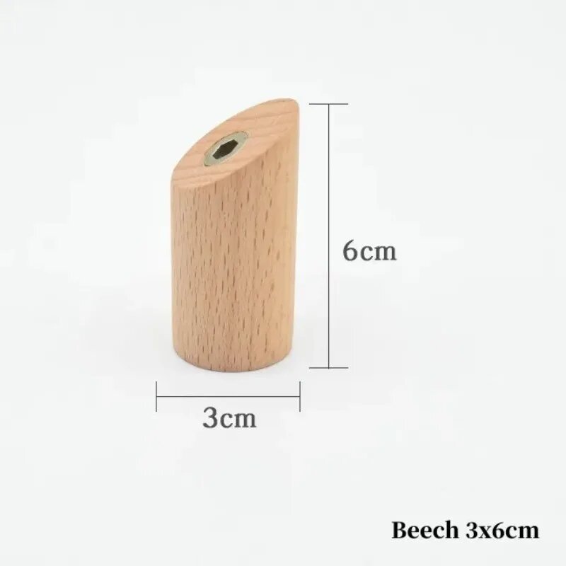 Деревянный крючок Beech 3x6cm