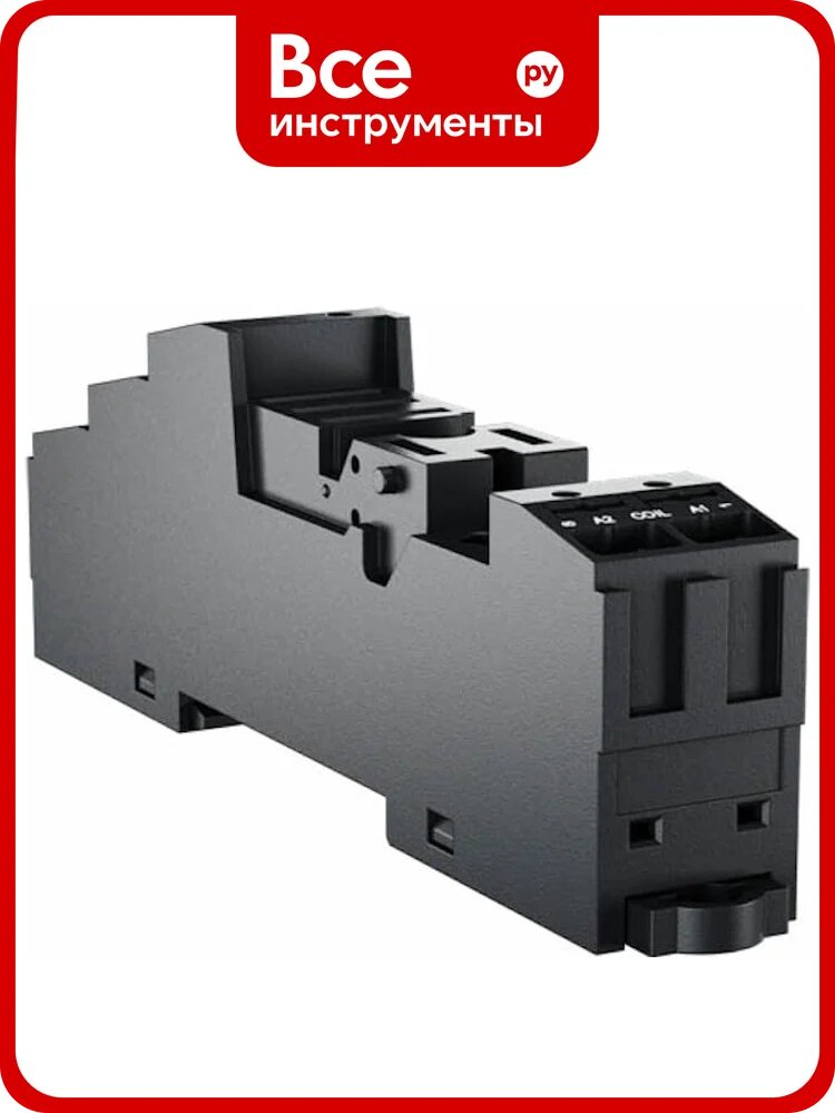 Колодка для реле Prompower pg2r1-s (однополюсное), пружинные клеммы, pp2rf-05-sl PP2RF05SL