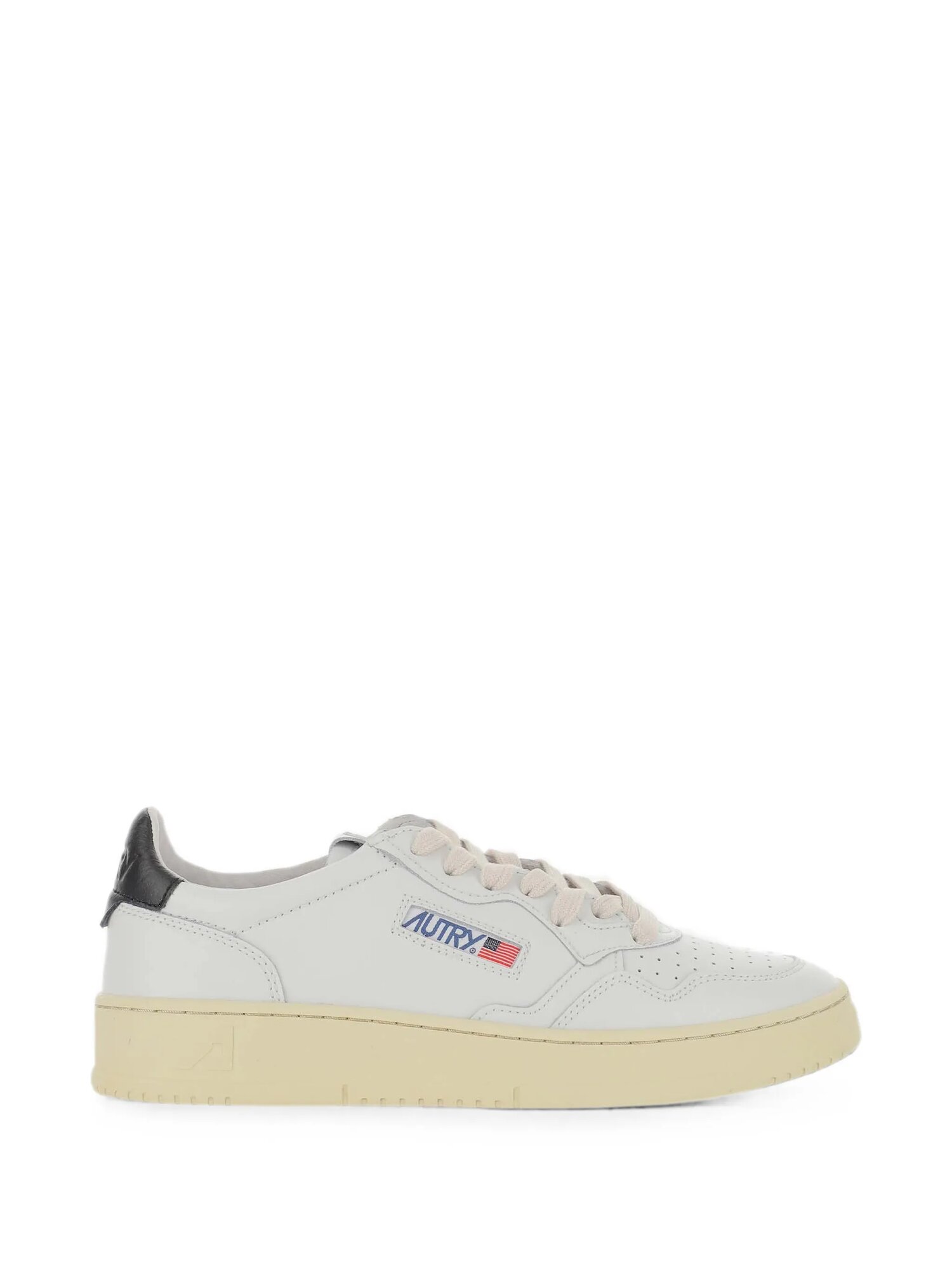 Кроссовки AUTRY Medalist leather lace-up sneakers