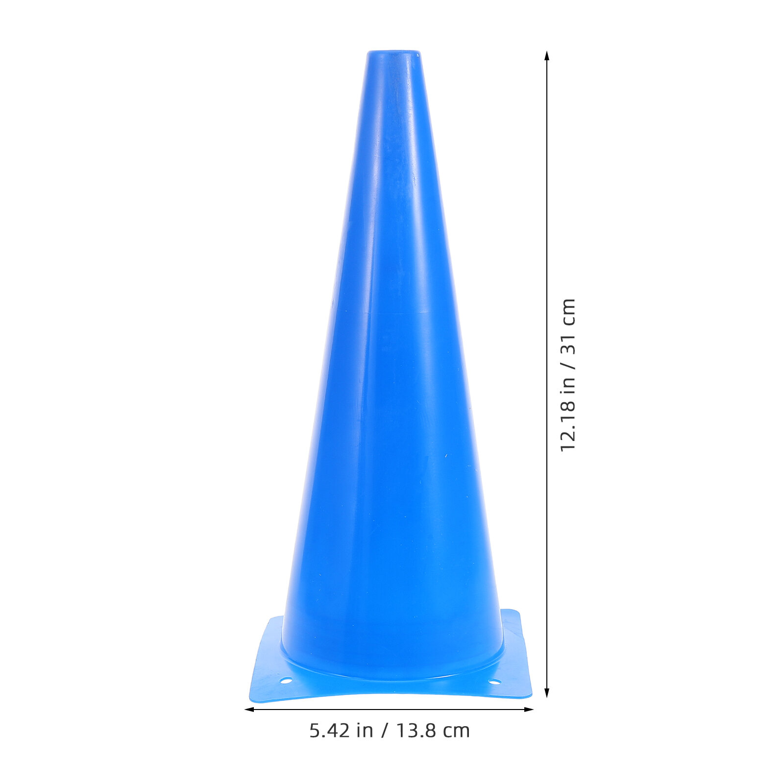 6 Штук Синие Конусы Для Тренировки По Футболу Диаметром 31.00X13.80X13.80Cm
