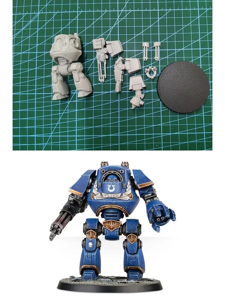 Контемптор Дредноут (Смола, Литье) Warhammer 40000 Миниатюры / Contemptor Dreadnought