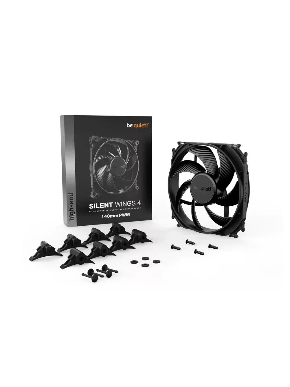 Вентилятор BL096 Silent Wings 4 140mm PWM_2024701766-tld1r, черный
