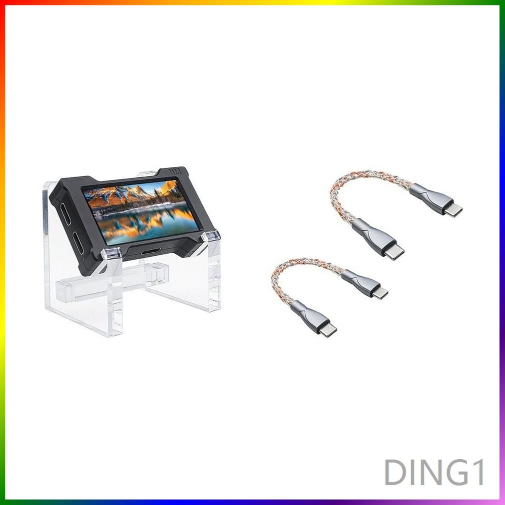 HMLAB ZNEO USB-хаб для игр, 2-3 порта, 8K поддержка, с дисплеем / стильная настольная игровая обстановка.