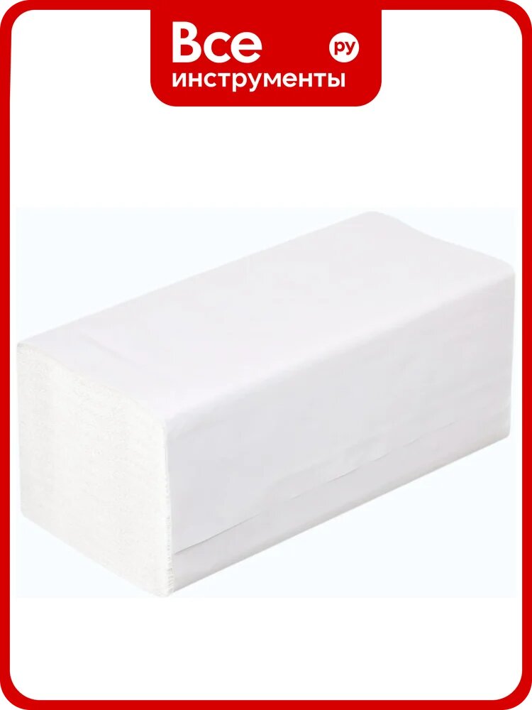 Полотенца листовые ACG Элит V-сл. 1 сл. целлюлоза 23x21см, 33г/м2, 200 л/пачке, 20 пачек 1028134