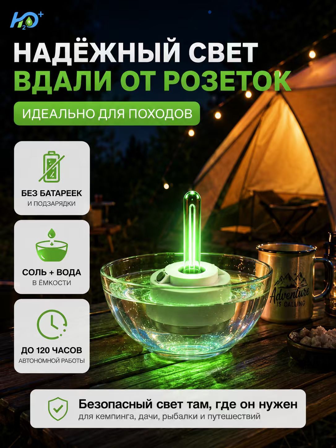 Кемпинговый фонарь