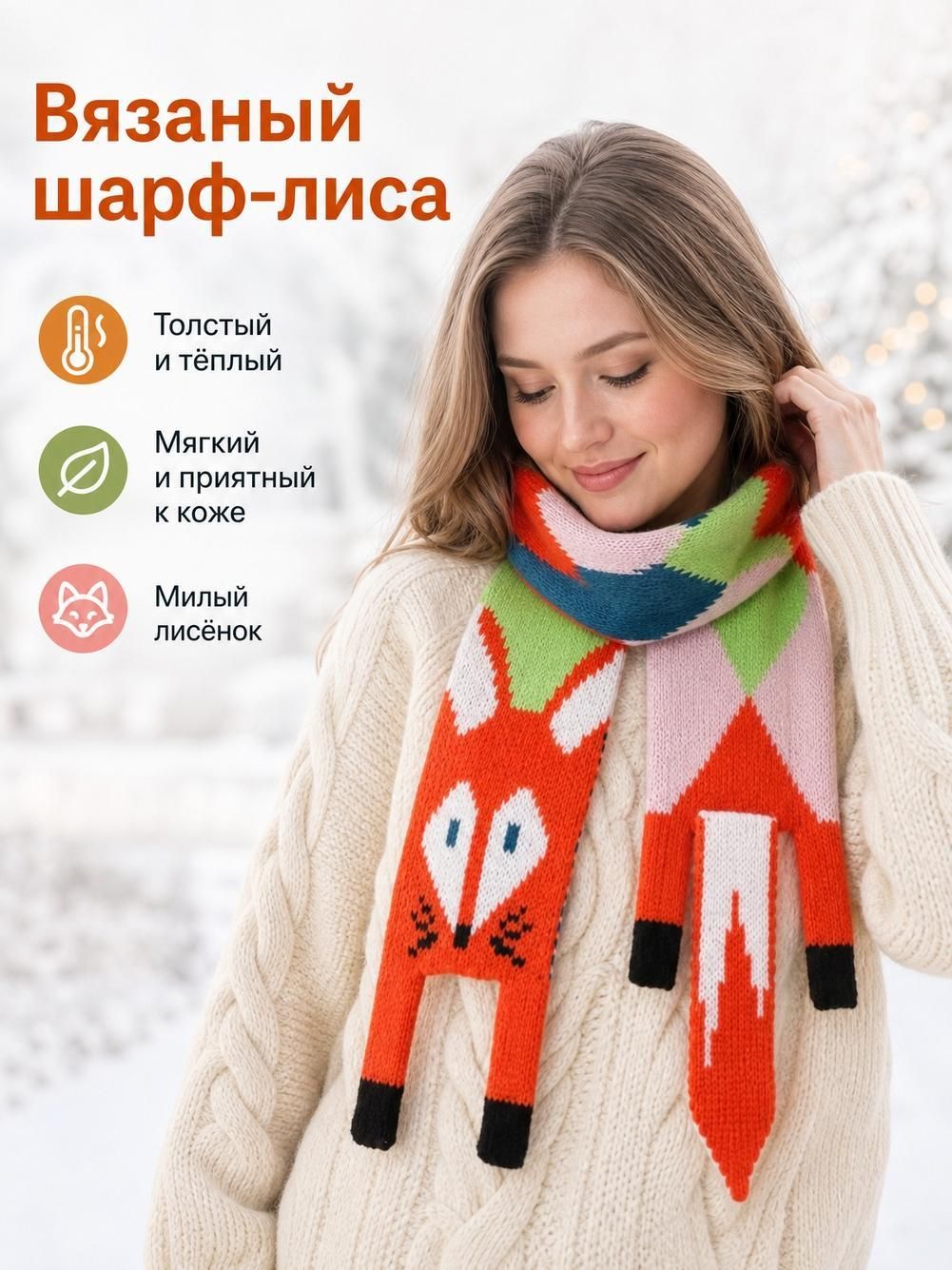 Шарф  для женщин,160х11 см, универсальный, черный