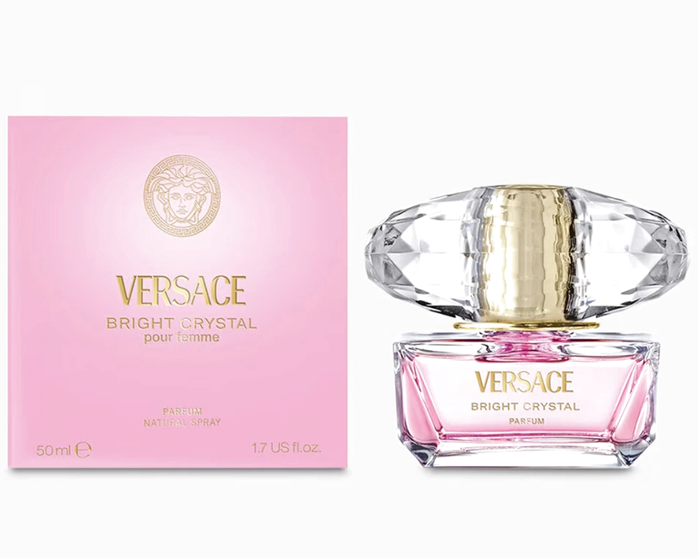 Versace Bright Crystal Parfum духи 50 мл для женщин / Кристалл Парфам Версаче