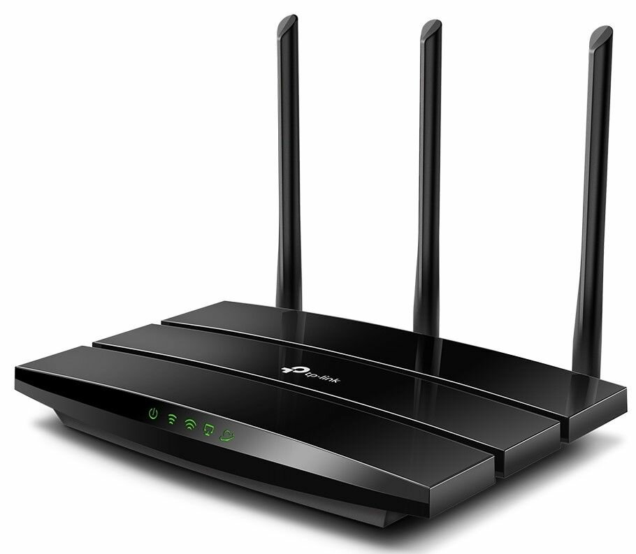 Wi-fi роутер, маршрутизатор, точка доступа / Интернет, 4 LAN порта х 1000 Мбит, с / 3 антенны, усиленный сигнал