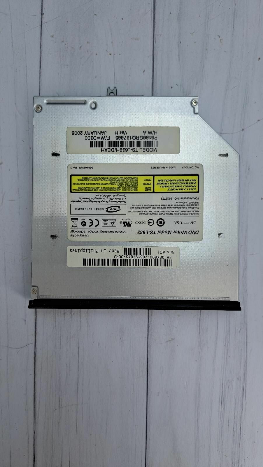 Оптический привод (дисковод) для ноутбука Dell Inspiron 1520, PP22L. 0ригинал.
