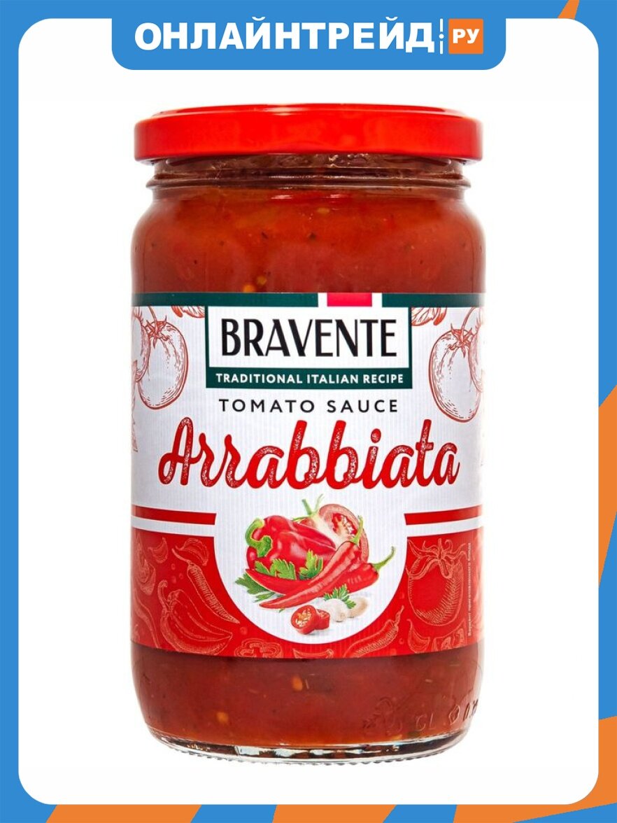 Соус Bravente Арраббьята томатный 360 г