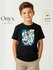 Футболка ONYX PRINTS, размер 134, черный