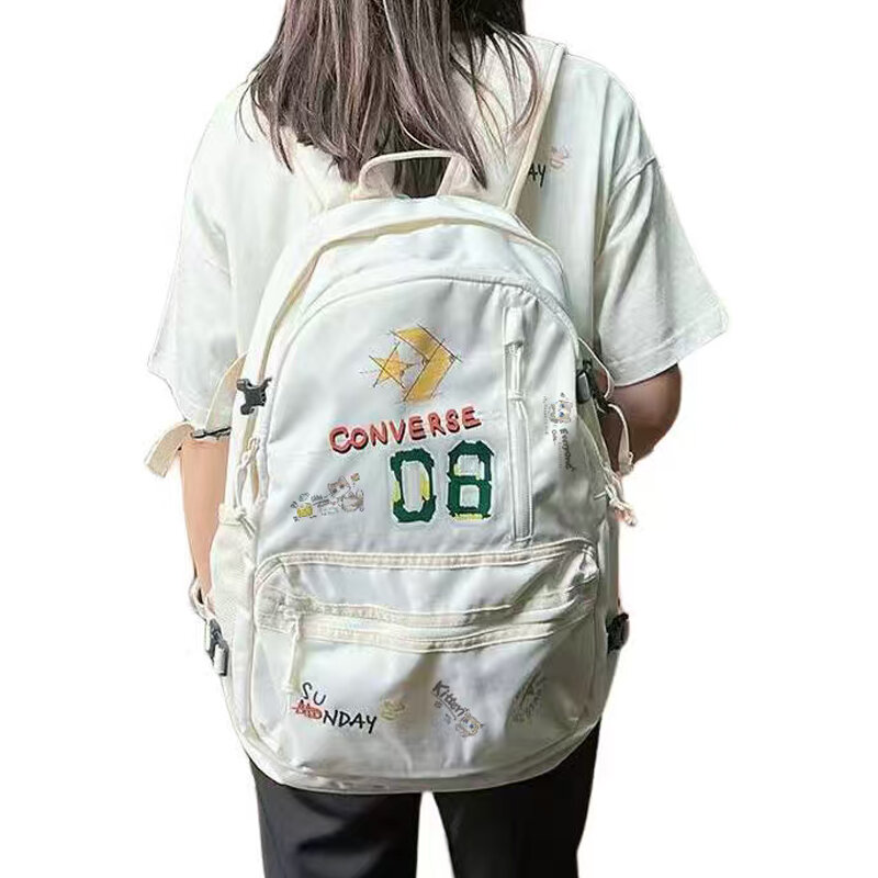 Рюкзак унисекс Converse Polyester Backpack Regular белый — фото 1