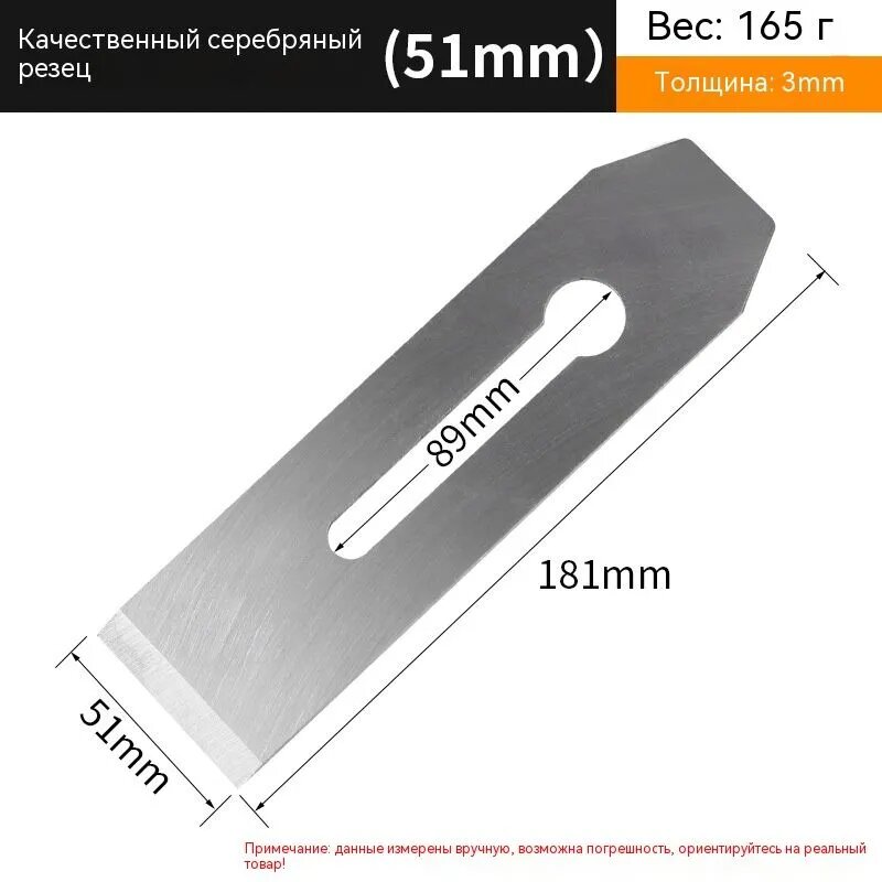 Замените рубанок, нож