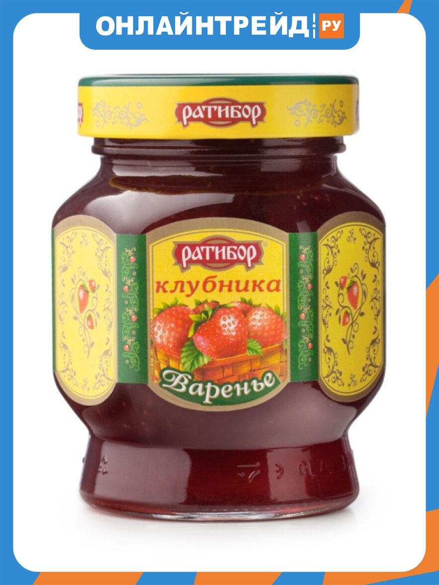 Варенье Ратибор "Клубника" 360 г