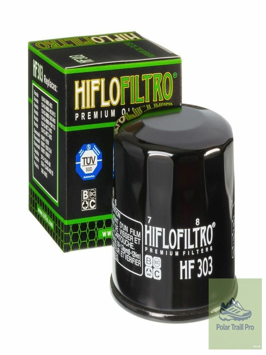 HIFLO FILTRO Фильтр масляный арт. HF303, 1 шт.