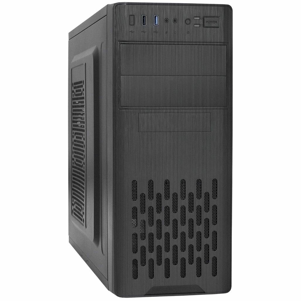 Корпус компьютерный Exegate 299173 Midi Tower чёрный