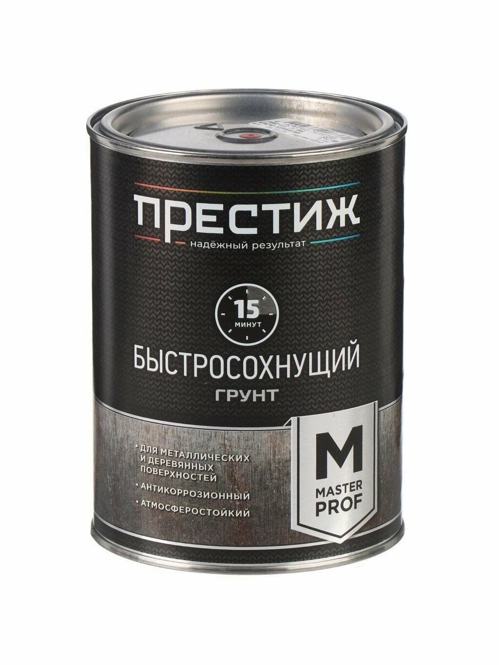 Грунт-эмаль Престиж Мастер быстросохнущий красно-коричневый 0.9 кг для металлических и деревянных поверхностей