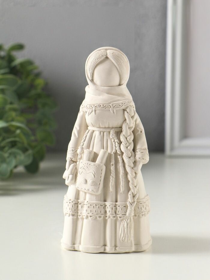 Фигурка гипс Берегиня успешница, удачница , 13 7 см