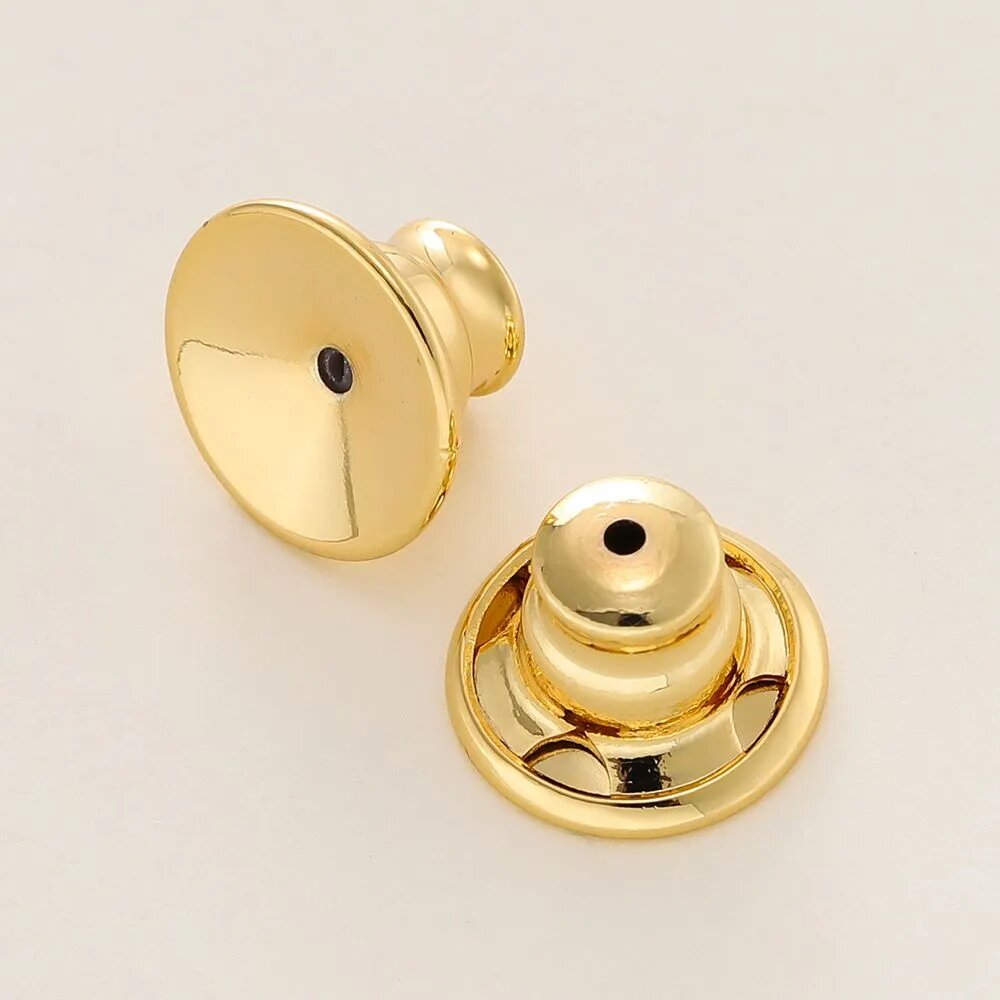 Бусины металлические разделители, цвет золота 18k, 5 штук. Для рукоделия, браслетов и бижутерии.