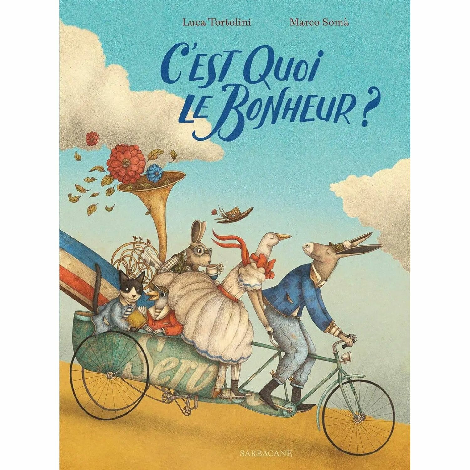 Marco Soma C'est quoi le bonheur / Итальянский иллюстратор Марко Сома