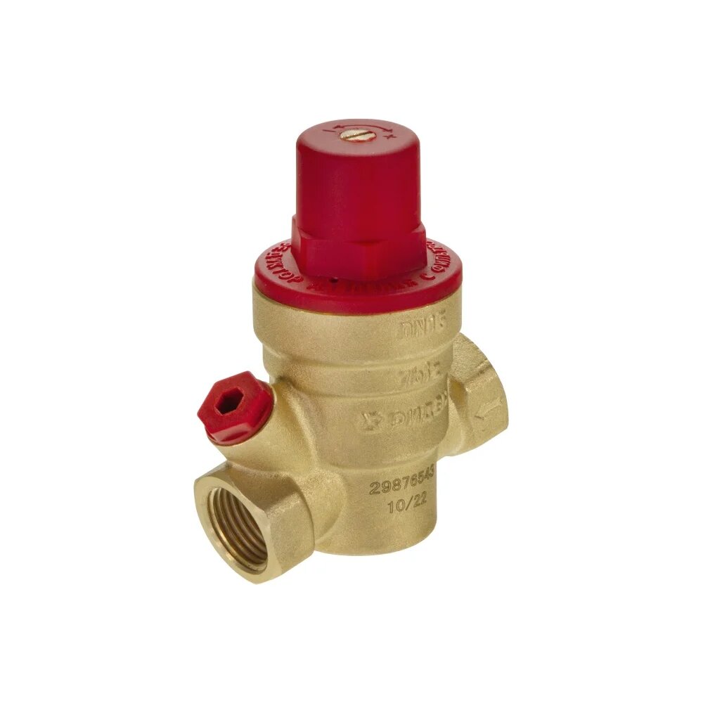 Клапан редукционный Ридан 7biz, PN16, DN25, латунь CW602N 082X4142R, для снижения поддержания давления клапаном