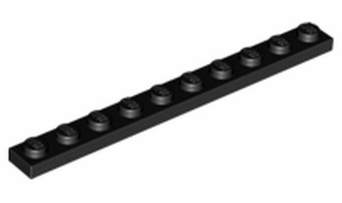Деталь Lego 4477 Plate 1 x 10